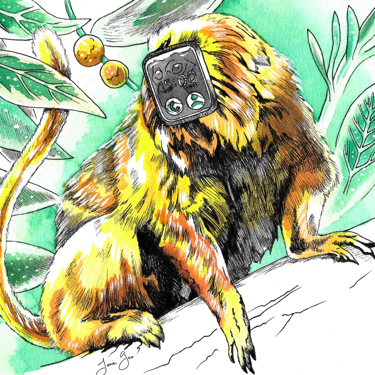 Yang Metal Monkey